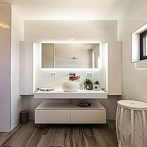 Galgreen LED Strip Lights with Dimmable Remote & Adapter, 16.5ft Smart Led Lights for Bedroom, Bright 600 LEDs 6500K LED Light Strip, Strong Adhesive Cuttable for Kitchen Cabinet, DaylightWhite