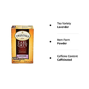 Twining Tea Lavender Earl Grey, 1.41 oz (20 COUNT)