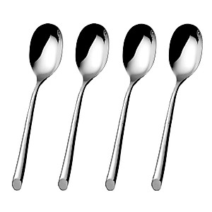 Towle Living Wave Stainless Steel Teaspoon (Set of Four) (1)