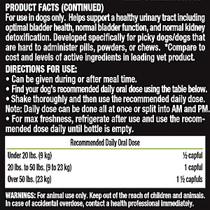 Liquid-Vet K9 Kidney & Bladder Advanced Formulas, Chicken, 8 oz BOGO Trial Pack