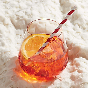 Lenox Tuscany Classics 16-Ounce Simply Red Tumblers, Set of 4