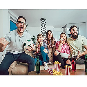 24 Pcs Popcorn Boxes Mini Paper Popcorn Box Cardboard Popcorn Container for Party, White/Red Stripes