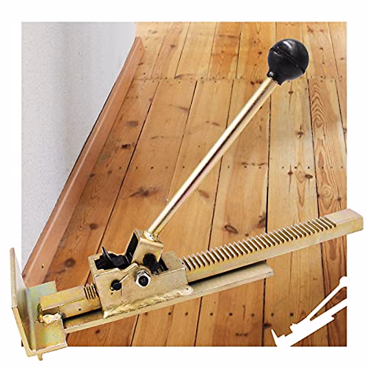 Flooring Jack Board Installation Tools - Professional Hardwood Power Flooring Jack Positioning Hand Tool for Installing