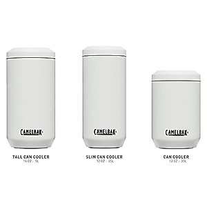 CamelBak Horizon Tall Can Cooler, Insulated Stainless Steel, 16oz, Black