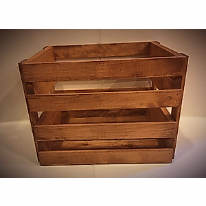 Darla'Studio 66 Vinyl Record Holder Wood Crate