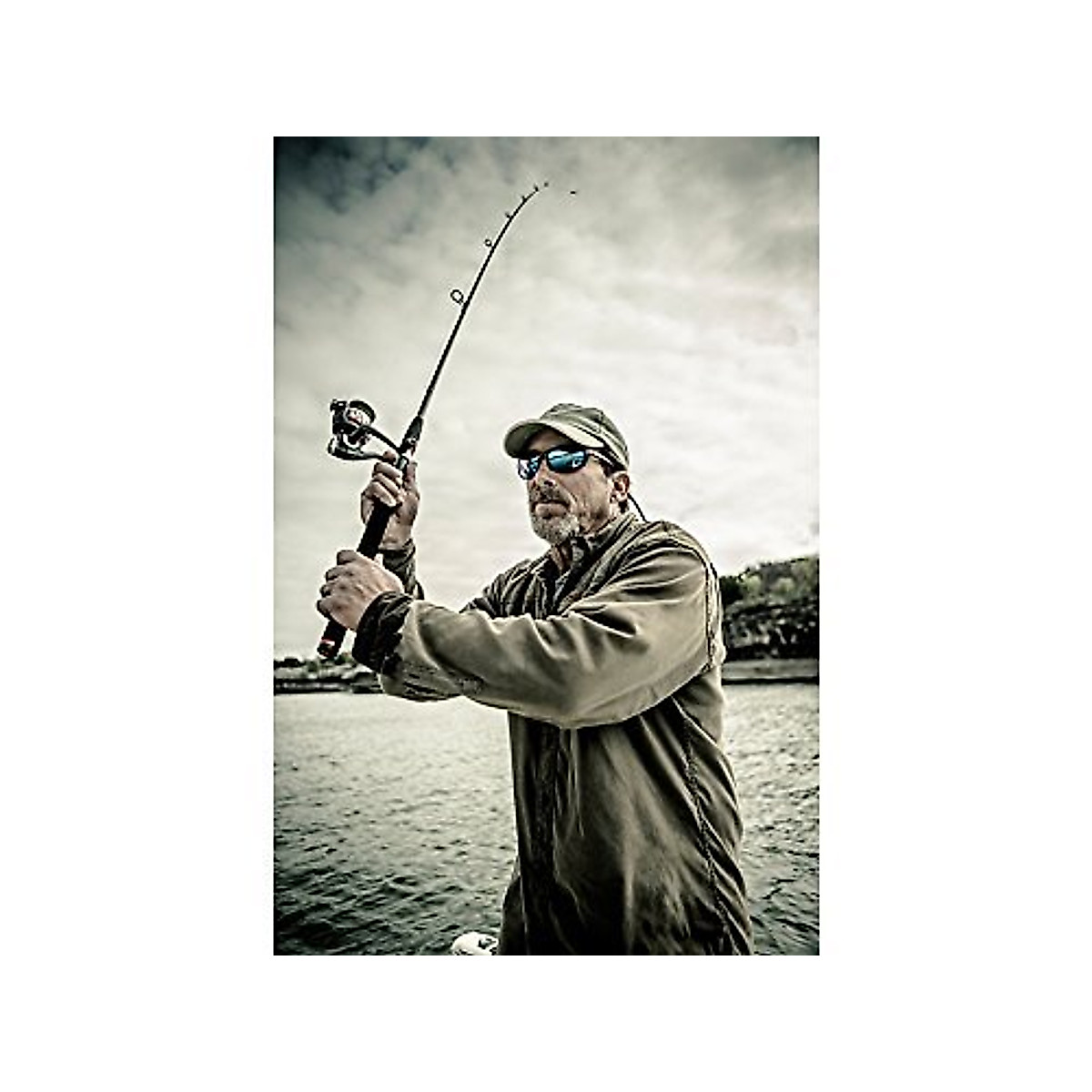 Shakespeare Ugly Stik GX2 Spinning Fishing Rod, 9' - Medium - 2pc, Black