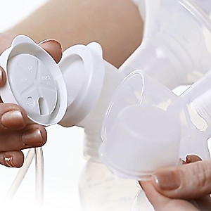 Evenflo Feeding Replacement Silicone Diaphragms for Advanced Breast Pumps (Pack of 2), Clear