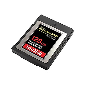 SanDisk Extreme PRO 128GB CFexpress Type-B Memory Card, 1700MB/s Read, 1200MB/s Write