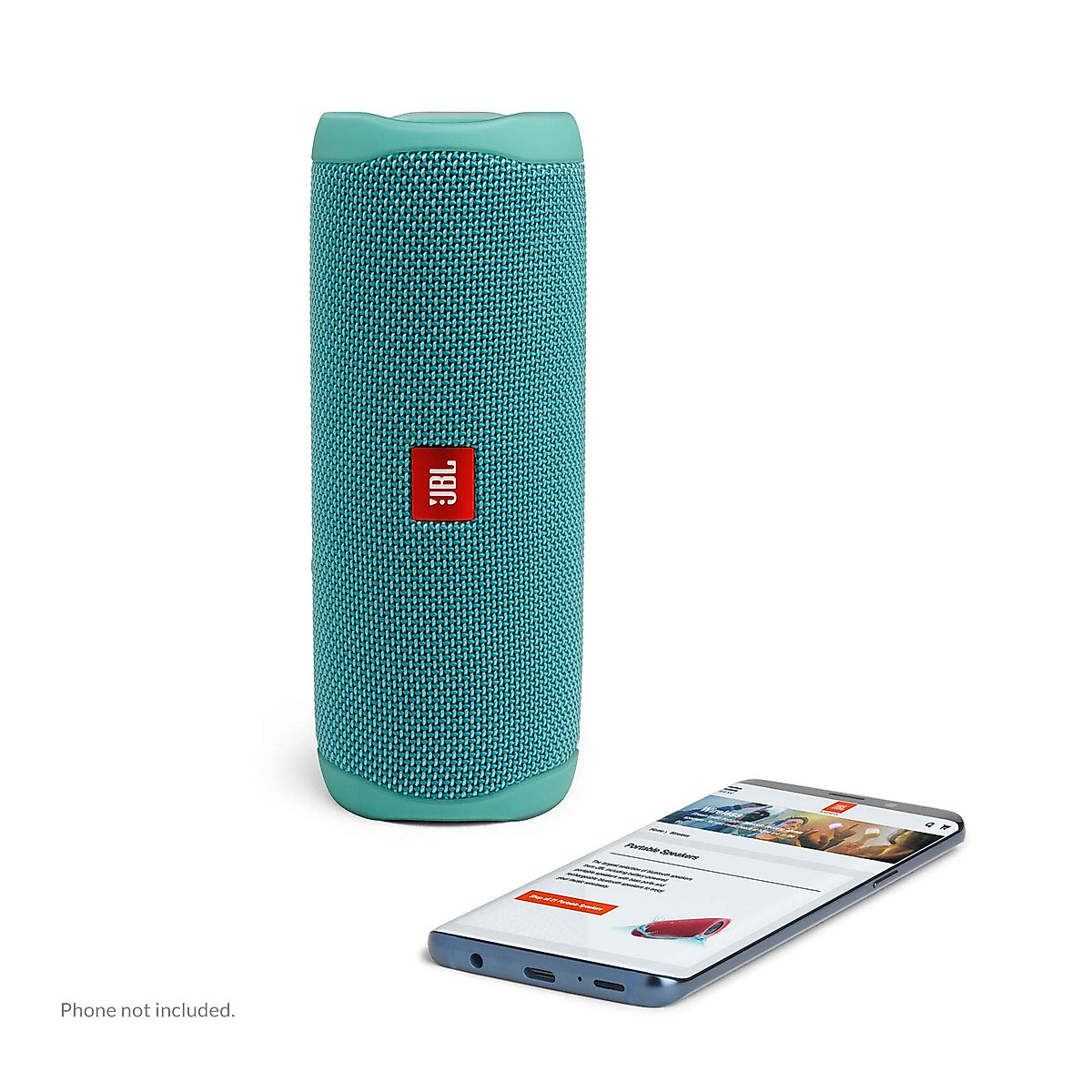 JBL FLIP 5, Waterproof Portable Bluetooth Speaker, Teal