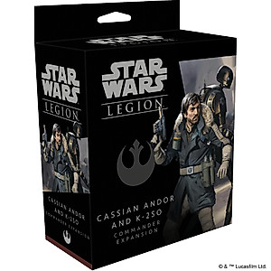 Star Wars Legion Cassian Andor and K-2SO Expansion | Two Player Battle Game | Miniatures Game | Strategy Game for Adults and Teens | Ages 14+ | Average Playtime 3 Hours | Made by Atomic Mass Games