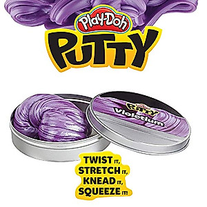 Play-Doh Putty Violetium Purple Putty for Kids 3 Years & Up, 3.2 oz Tin