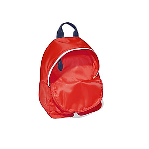 Paravel Fold-Up Mini Travel Backpack | Everyday Lightweight & Packable Nylon Daypack | Bebop Red