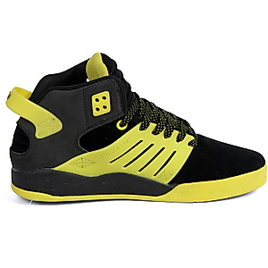 Supra Skytop III Skate Shoe - Women's Black/Yellow, 7.5