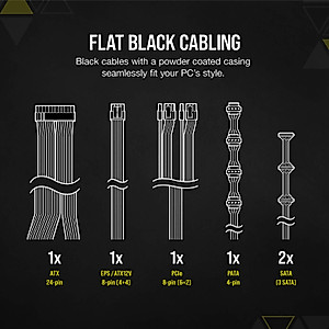 Corsair VS Series™ VS500 80 PLUS Certified Non-Modular ATX Power Supply