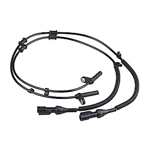 WMPHE Compatible with 1 Pair Front Left & Right ABS Wheel Speed Sensor Ford F150 2005 2006 2007 2008, Lincoln Mark LT 2007 2008, Replace OEM 7L3Z-2C204-A 695-044, Only for RWD Models