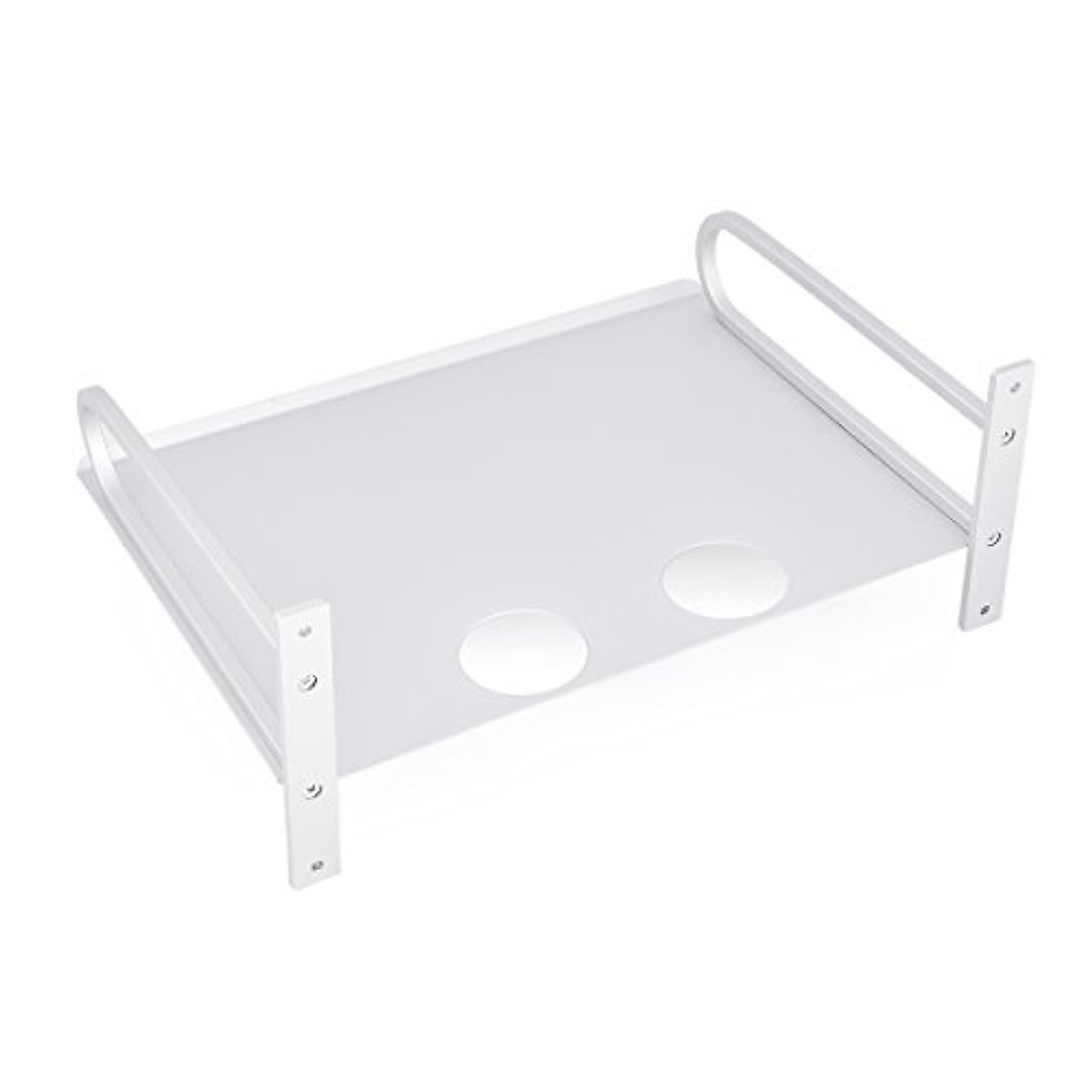 Ace Select Aluminum Wall Mounted Shelf Floating AV Shelf TV Box Shelf Component Shelves for Router Gaming Consoles Cable Box