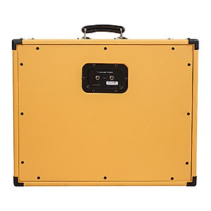 Sound Town 1 x 12" Empty Guitar Speaker Cabinet, with Birch Plywood Construction, Orange Tolex, Wheat Cloth Grill, Compatible with Celestion/Eminence Speakers (GUC112OR-EC)