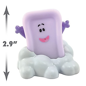 Just Play Blue's Clues & You! Deluxe Bath Toy Set, Includes Blue, Magenta, and Slippery Soap Water Toys, Kids Toys for Ages 3 Up, Amazon Exclusive