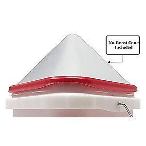 RentACoop 2 Gallon Chicken BPA-Free Plastic Bucket Waterer Set with 4 Horizontal Nipples - Center Placement