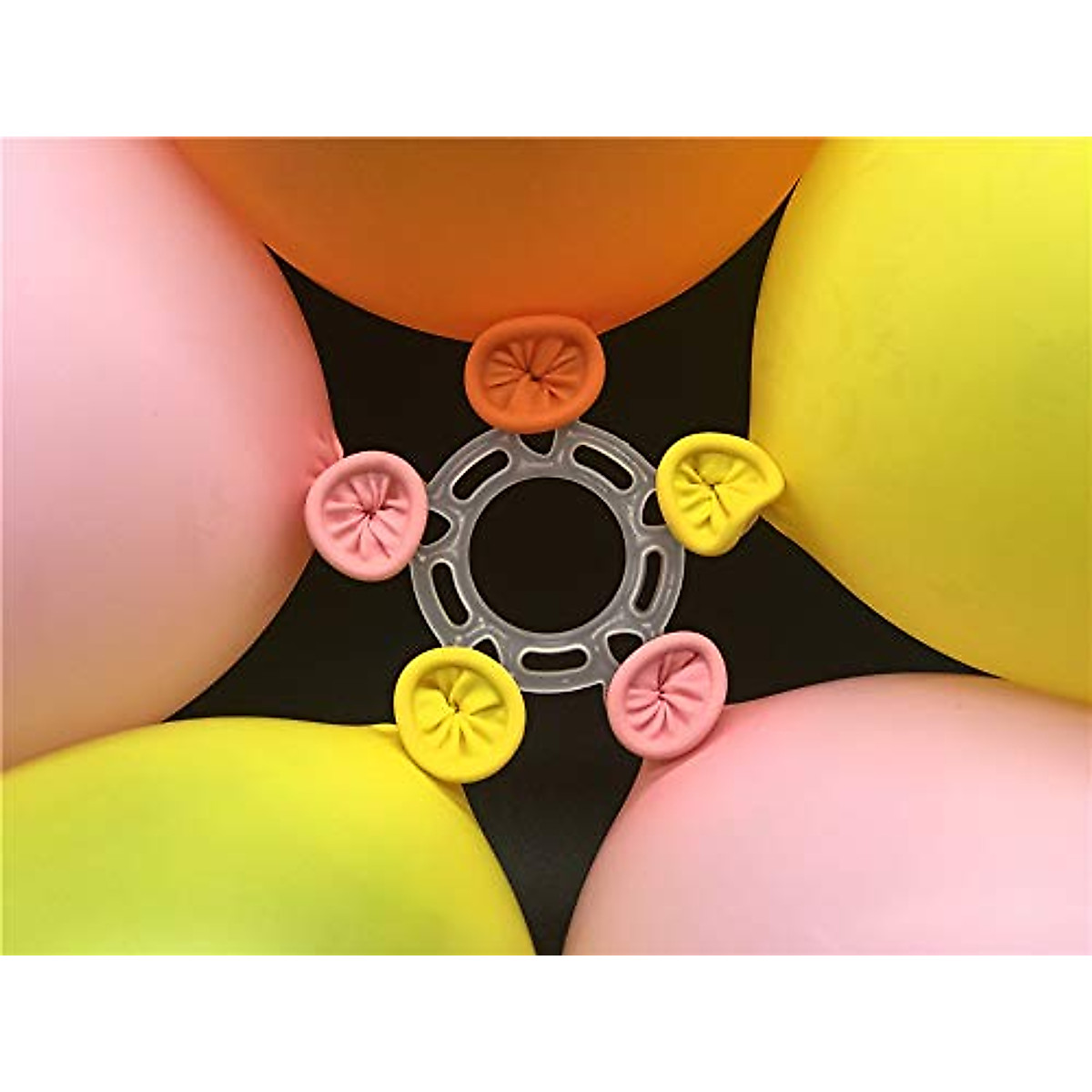 iFlyMars 60 PCS Balloon Clips s for Balloon Arch,Balloon Column Stand and Balloon Flowers, Birthday Wedding Baby Shower Party Decorations