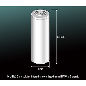INAVAMZ 2 Pack Replacement Shower Filter Cartridge