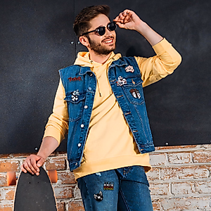 Pibupibu 7 Pack Punk Enamel Pins Funny Skeletons Snake Pins for Jacket Backpacks (Berserk)