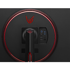 LG 32GP850-B 32-inch QHD (2560 x 1440) UltraGear Gaming Monitor, Nano IPS, 165Hz, 1ms, G-Sync, AMD FreeSync Premium, HDR10, HDMI, DisplayPort, Tilt/Height/Pivot Stand, 3-Side Borderless Design, Black