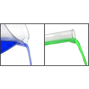 EISCO Ultimate Plastics Kit - 15 Piece Science Lab Set - Includes 5 Polypropylene Beakers, 4 Polypropylene Graduated Cylinders, 5 Disposable LDPE Pipettes & Nylon Cleaning Brush