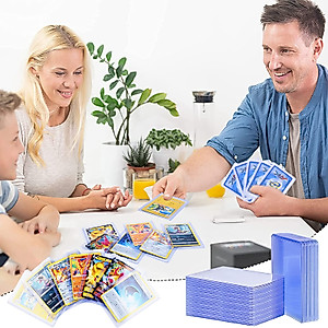 Cingfanlu 100 Pack 3" x 4" Toploaders Semi-Rigid Card, Penny Sleeves Bundle for Trading and Sports Cards, PSA BGS CSG SGC Baseball Plastic Card Photocard Protector，Standard Size Perfect for Grading