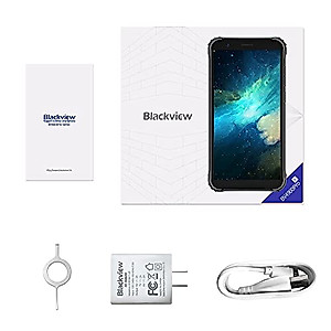 Blackview Rugged Smartphone Unlocked, BV4900Pro 4G Dual SIM Cell Phone Android 12, 7GB+64GB/SD 256GB Expandable, IP68 Waterproof Smartphone, 5580mAh Battery, 5.7" HD, NFC/GPS/OTG Rugged Android Phone