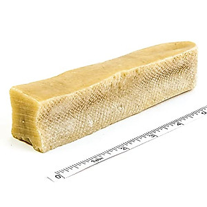 Devil Dog Pet Co Yak Cheese Himalayan Dog Chew - Premium Yak Chew - Heavy Duty All Natural Dog Treat for Teething Puppy and Aggressive Chewers - USA Veteran Owned Business (Large - 1 Pack)