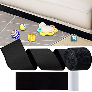 Under Couch Blocker Under Bed Blocker 4IN Toy Blockers for Furniture Bed Bumpers with Strong Adhesive, Stop Things Going Under Sofa Couch or Bed, Easy to Install