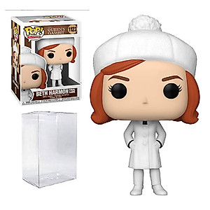 Visit the Funko Store Beth Harmon Final Game Vinyl Figure #1123 Queens Gambit (Includes Compatible Pop Box Protector), 3.75 inches