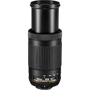 Nikon AF-P DX NIKKOR 70-300mm f/4.5-6.3G ED VR Lens for Nikon DSLR Cameras