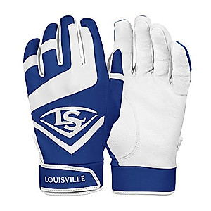 Louisville Slugger Genuine Batting Gloves - Royal, Small