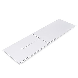 Magnetic Gift Box - 1 Pack Small White Collapsible Luxury Gift Box with Lid for Gifts, Presents, Bridesmaids Proposals, Weddings, Baby Showers, Holidays, Events, Storage, Small Businesses - 8x8x4