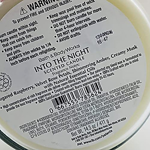 Bath and Body Works Into The Night 14.5oz 3 Wick Candle
