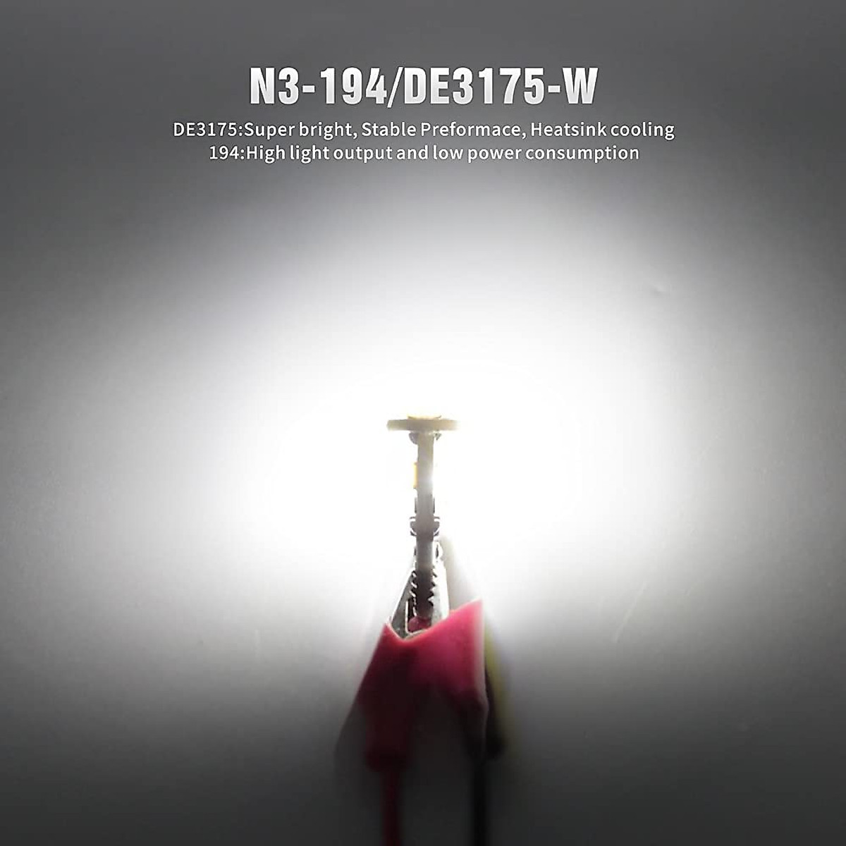 SIR IUS LED N3 DE3175 31MM 194 168 2825 Combo LED bulbs white Super Bright 300 Lumens 3030 Chipset for Japanese Car Truck Interiors Dome Map Door Courtesy License Plate Lights pack of 10