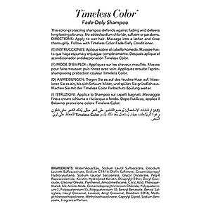 Keratin Complex - Timeless Color Fade-Defy Shampoo - 33.8 fl oz
