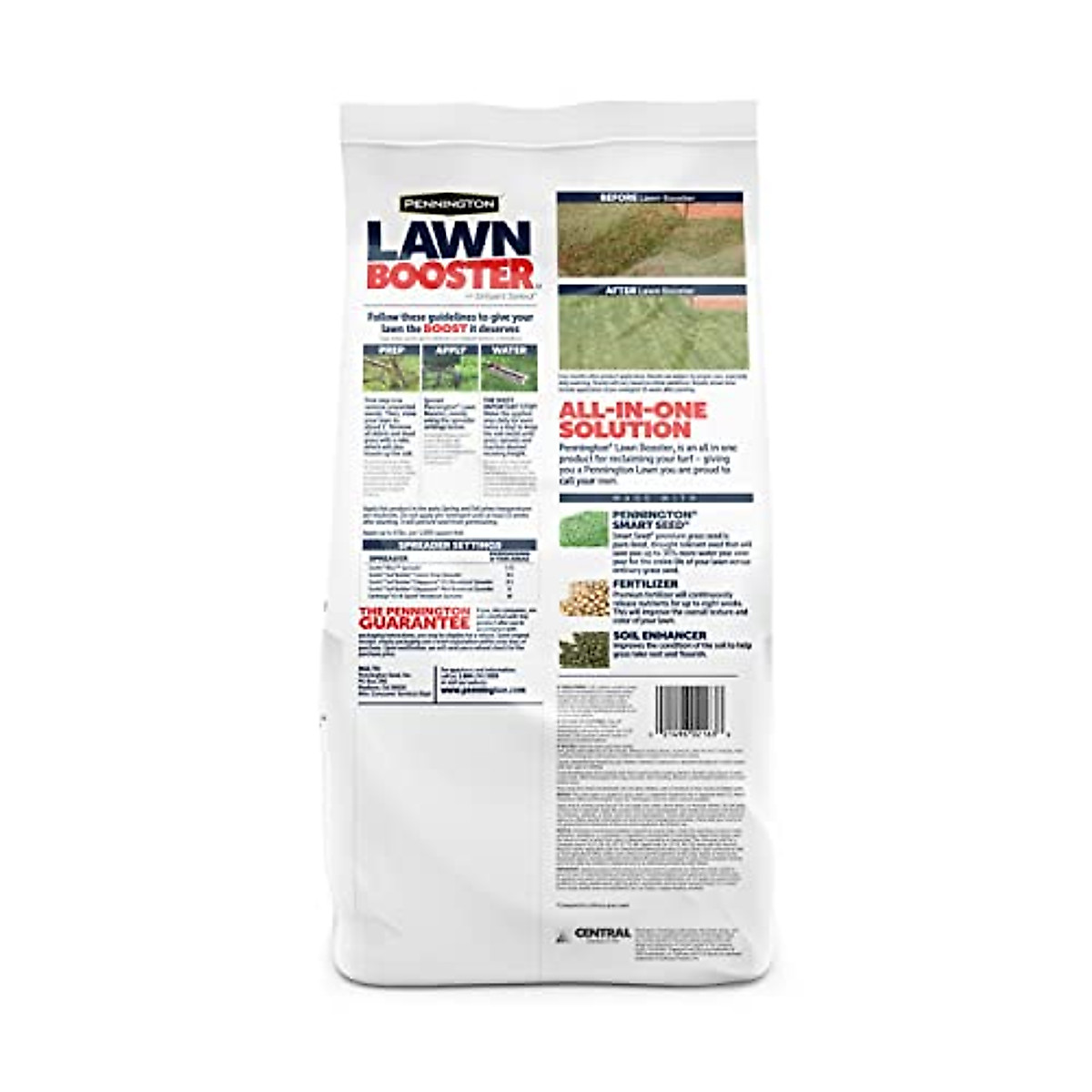 Pennington Lawn Booster Sun & Shade Mix Grass Seed & Fertilizer 9.6 lb