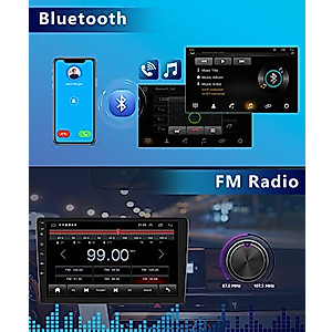 2G 32G Android Car Stereo for Toyota Tacoma 2005-2015 with Wireless Apple Carplay, Rimoody 9 Inch Touch Screen Car Radio with GPS Navigation Bluetooth FM HiFi WiFi Android Auto Backup Camera