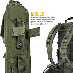 WYNEX Tactical Molle Accessory Pouch, Backpack Shoulder Strap Bag Shoulder Tape Additional Bag Multifunctional Hunting Tools Pouch