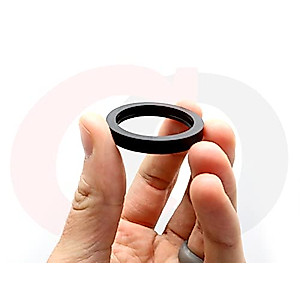 (6 Pack) Gas Can Spout Gasket Seals - Universal Rubber Replacement Gasoline/Fuel Jug Washer Seals (Upgraded Version, Compatible with Ethanol, Stabilizer, etc)