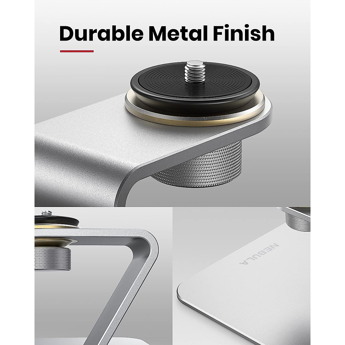 Nebula Capsule II Smart Mini Projector with Nebula Desktop Stand for Projectors, 360° and Height Adjustment