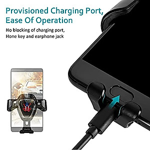 Hangoo Puerto Rico Coqui Car Mount Phone Holder Automatic Locking Universal Air Vent GPS Cell Phone Holder for Puerto Rico Car Accessories