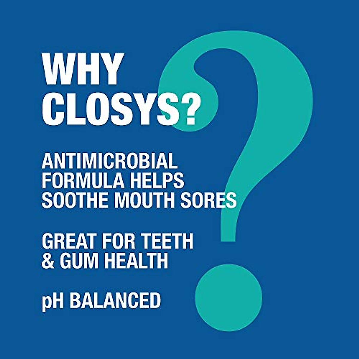 CloSYS Ultra Sensitive Mouthwash, 3.4 Ounce Travel Size (48 Count), Unflavored, Alcohol Free, Dye Free, pH Balanced, Helps Soothe Entire Mouth