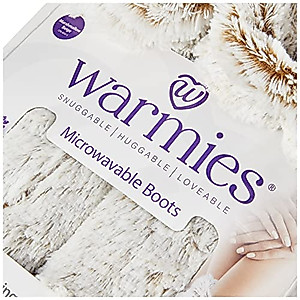 Warmies Men's Slipper boots, Beige, 1 Pair (Pack of 1)