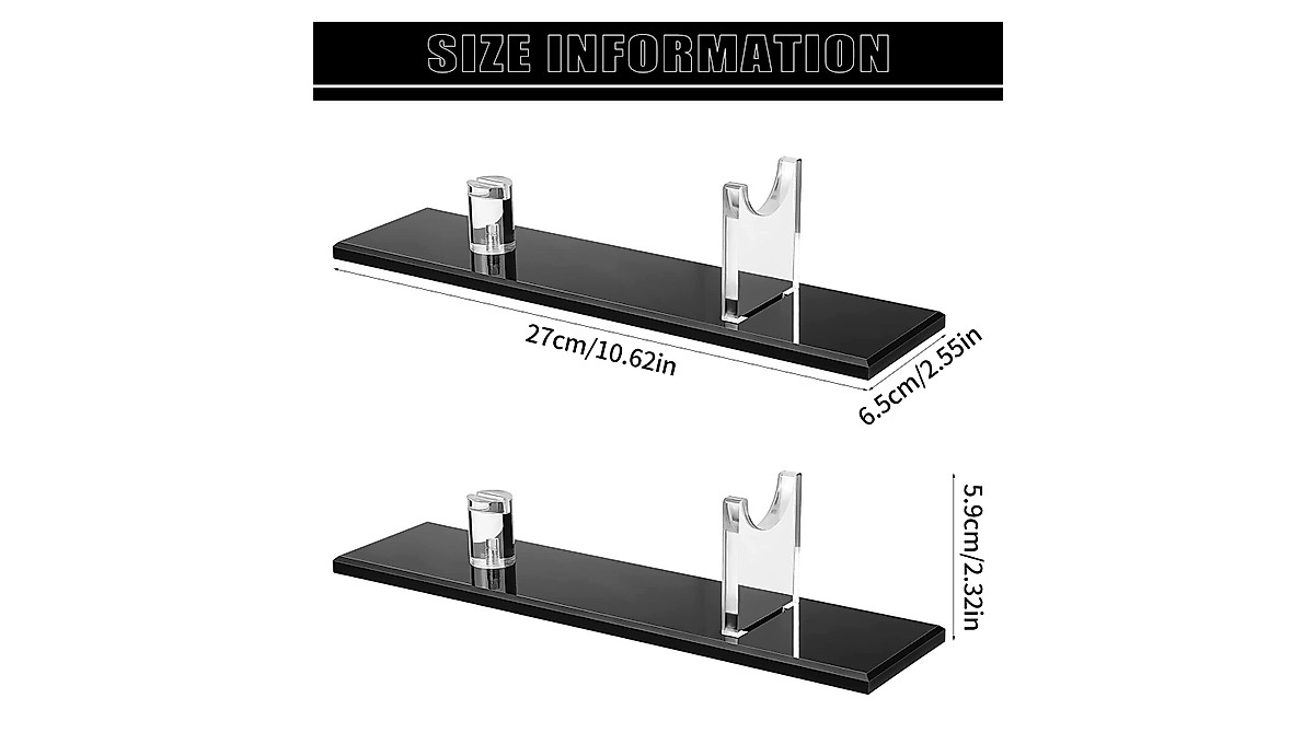 Elegant Acrylic Knife Display Stand - Perfect Gift Option