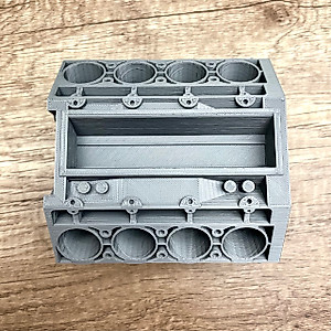 Sands3D V8 Engine Block Business Card Holder Organizer, Car Stuff, Car Accessories For Men, Business Card Holder Desk, Mini V8 Engine, V8 Engine Model Kit, Car Engine, Mini Engine Kit