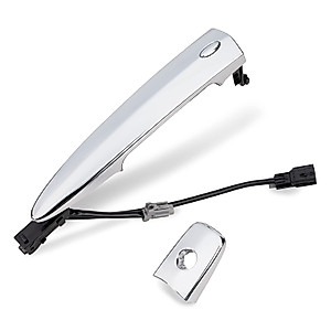 SAVYSPEDY 80646-9N00A Exterior Chrome Door Handle Front Left Driver Side for 2009-2015 Nissan Maxima,2013-2016 Nissan Sentra Replaces#806469N00A,80640-9N00A,80640-3SG0A,806451AA0A,12459871